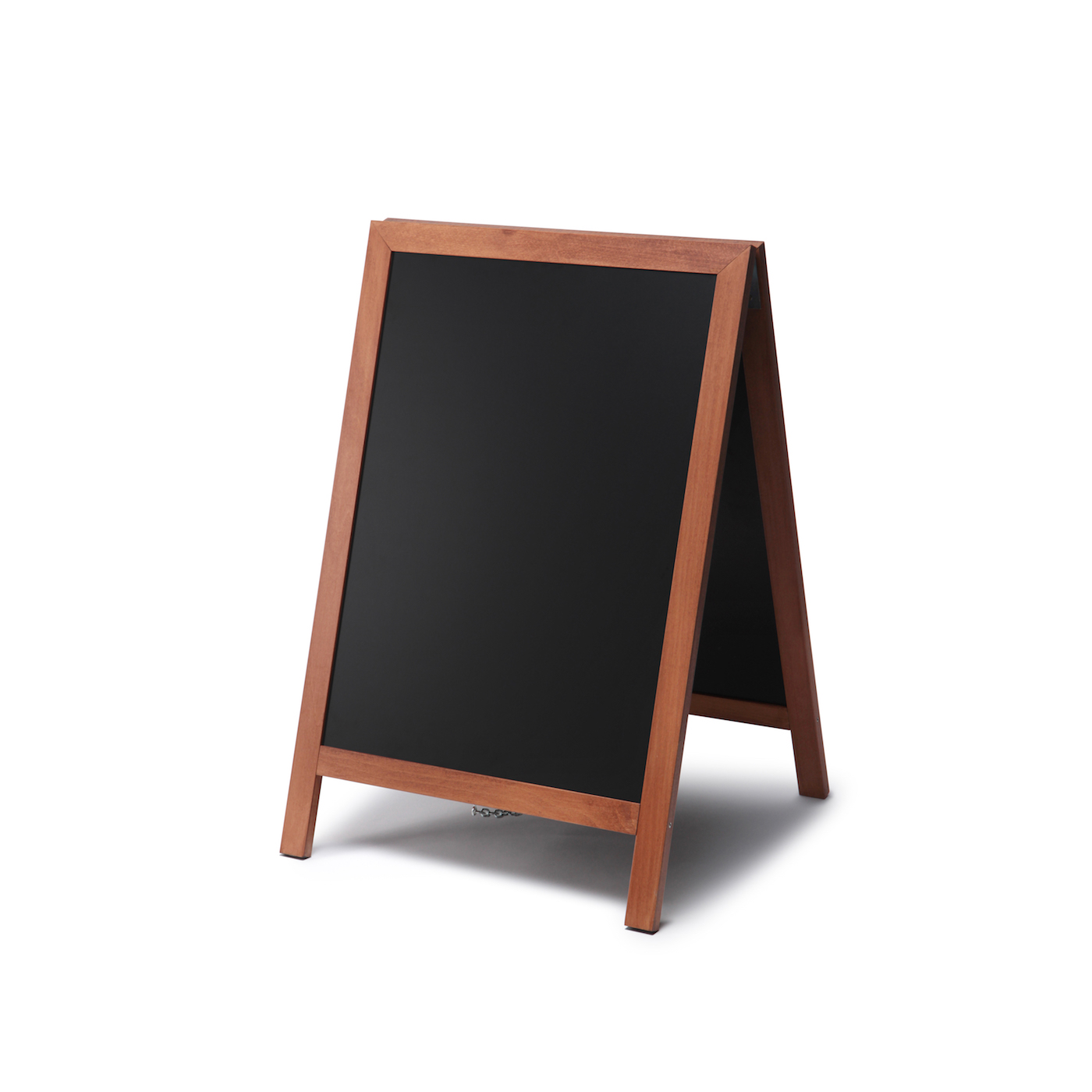 22x33 A-Frame Chalkboard - Sidewalk Sign - Solid Beech - Light Brown