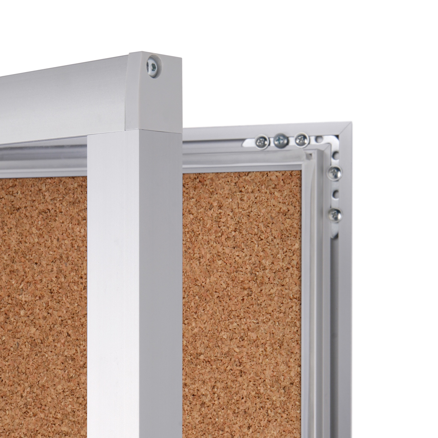Bulletin Board | Cork Board | Enclosed | fits 12 pages | Premium