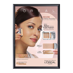 Poster Frame | 36 x 48 | Snap Frame | Classic | Black