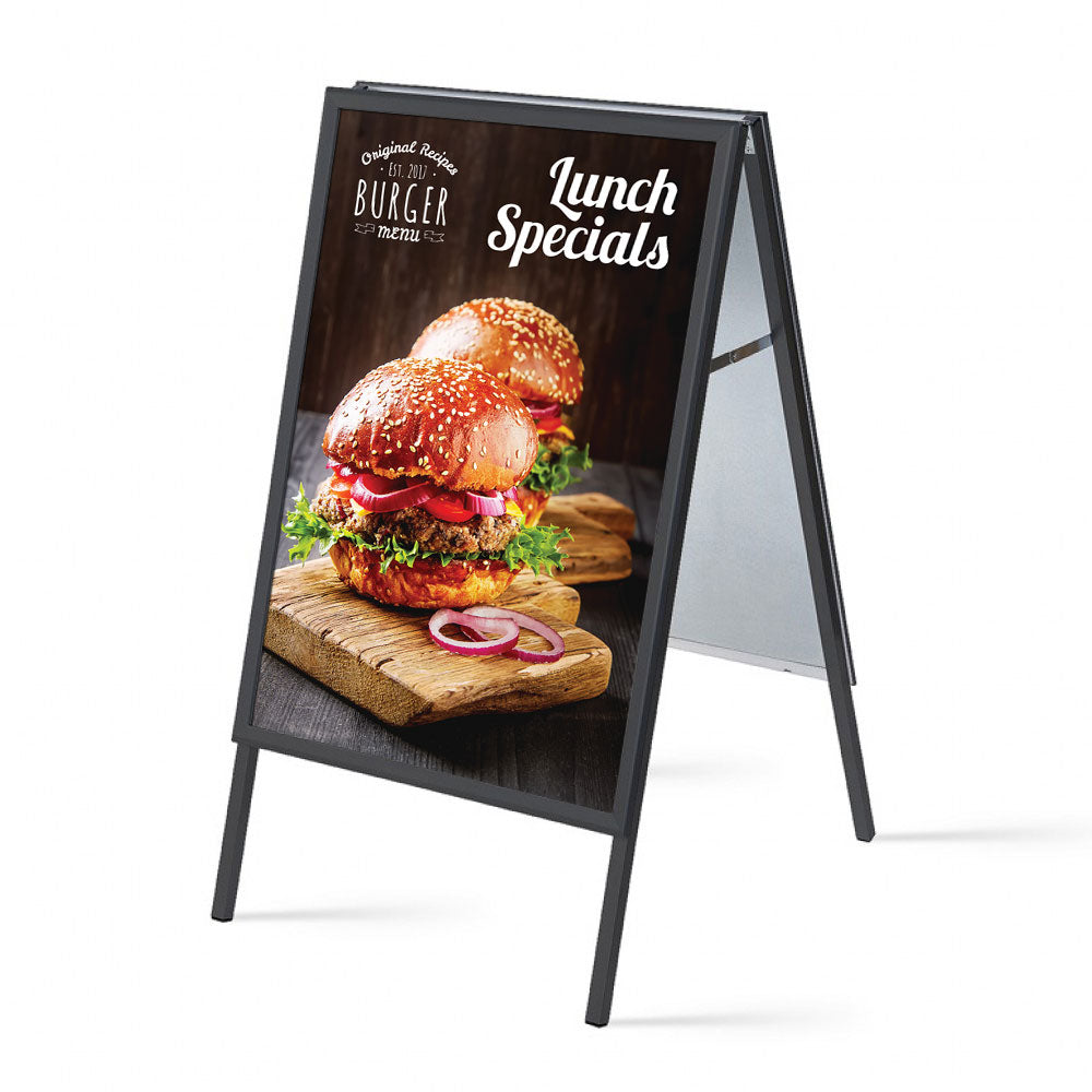 22x28 A-Frame Sign | Snap Open | Sandwich Board for Posters | 2 Sided ...