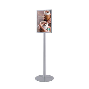 8.5x11 Sign Stand - Info Pole small